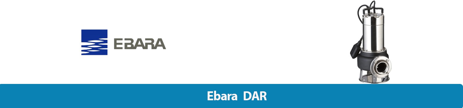 پمپ شناور ابارا Ebara DAR | قیمت پمپ شناور ابارا | نمایندگی پمپ شناور ابارا | آقای پمپ
